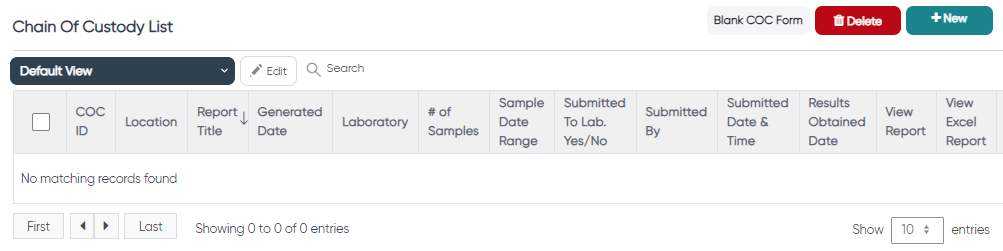 How to Generate a Blank Chain of Custody Form – EHS